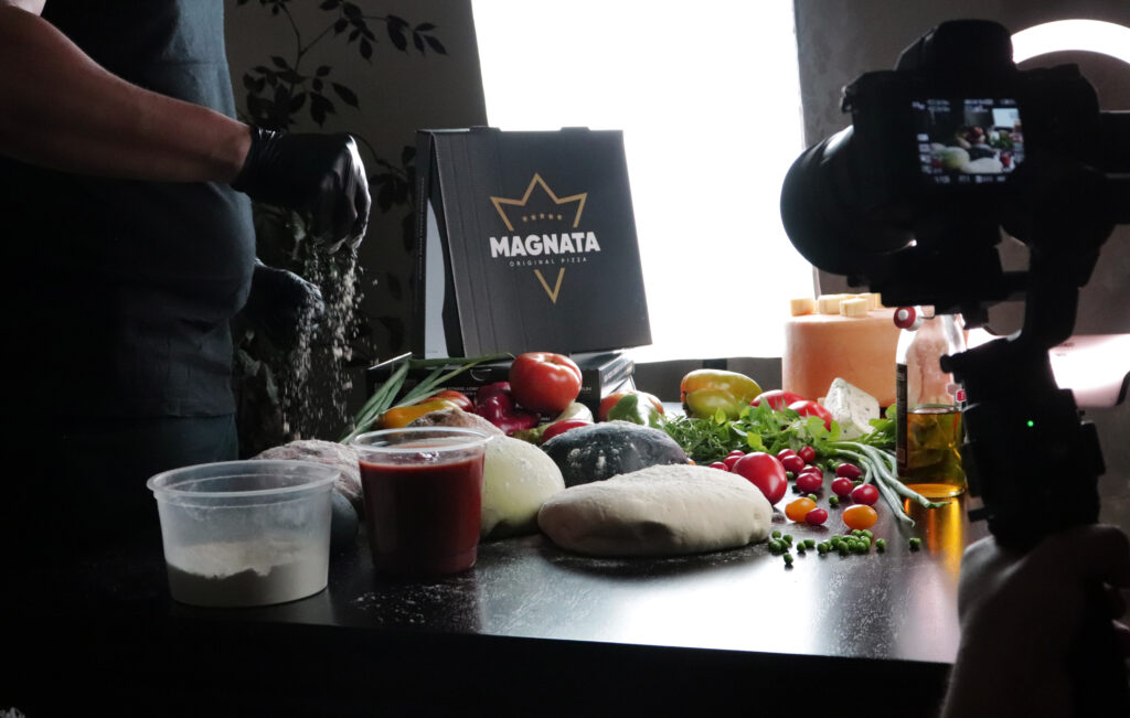 Pizza, câmera, ação! Uma produção para Pizzaria Magnata